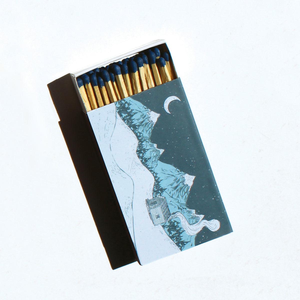 Snowcapped Mountains Matchbox (XL 4") – GP Candle Co.